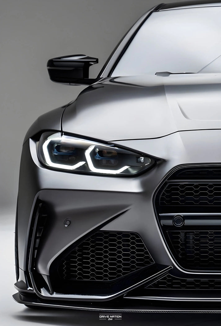BMW M4 G82 NEON Poster (white LED) – Drive Nation Club